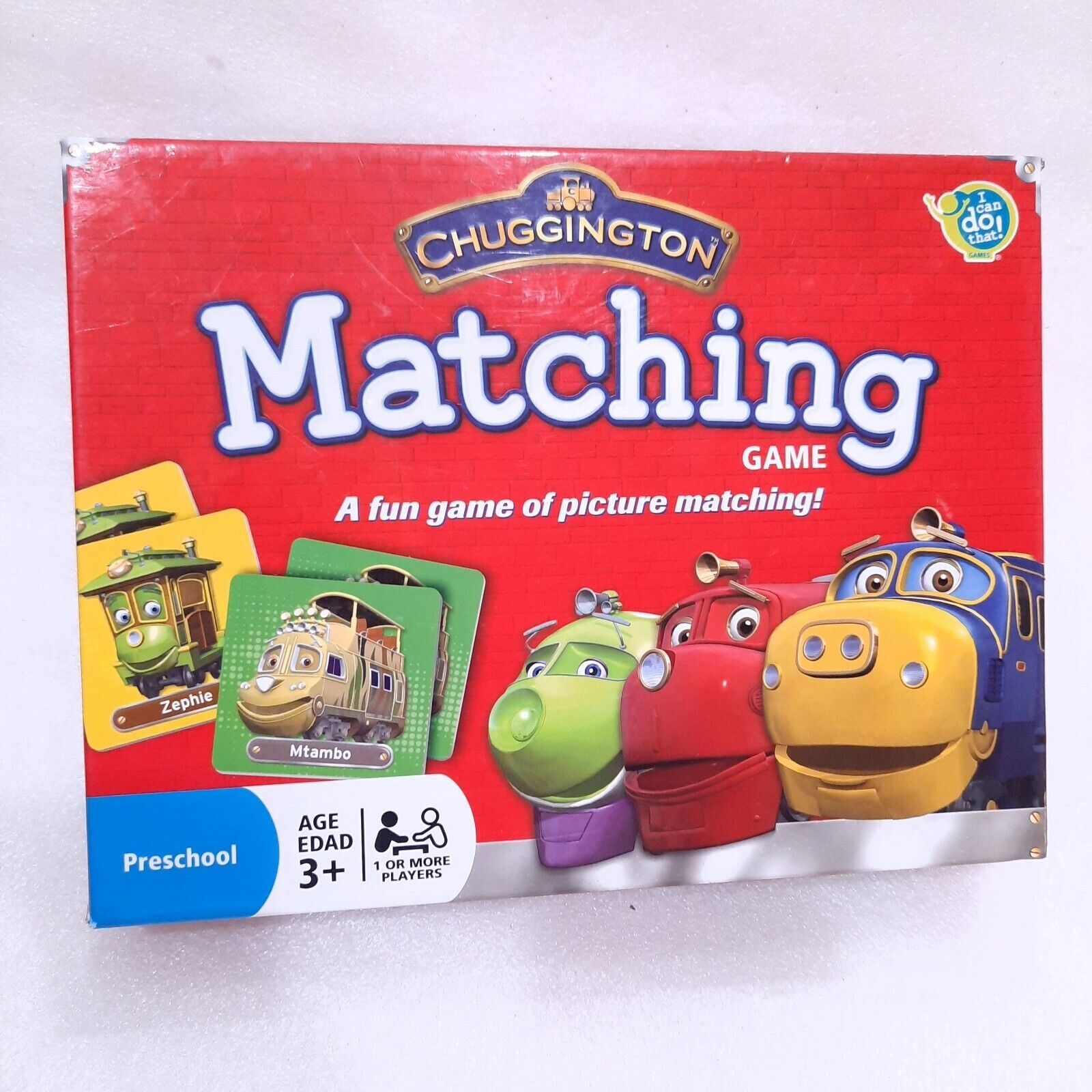 Chuggington Matching Game memory Trains Toddlers Preschool Educational ...