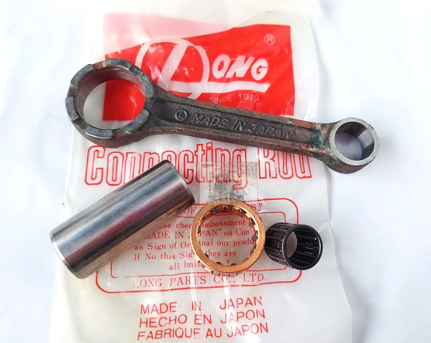 FOR Yamaha Y-ZINGER PW80 BIG WHEEL BW80 V80 Y80 Connecting Rod Kit Nos ...