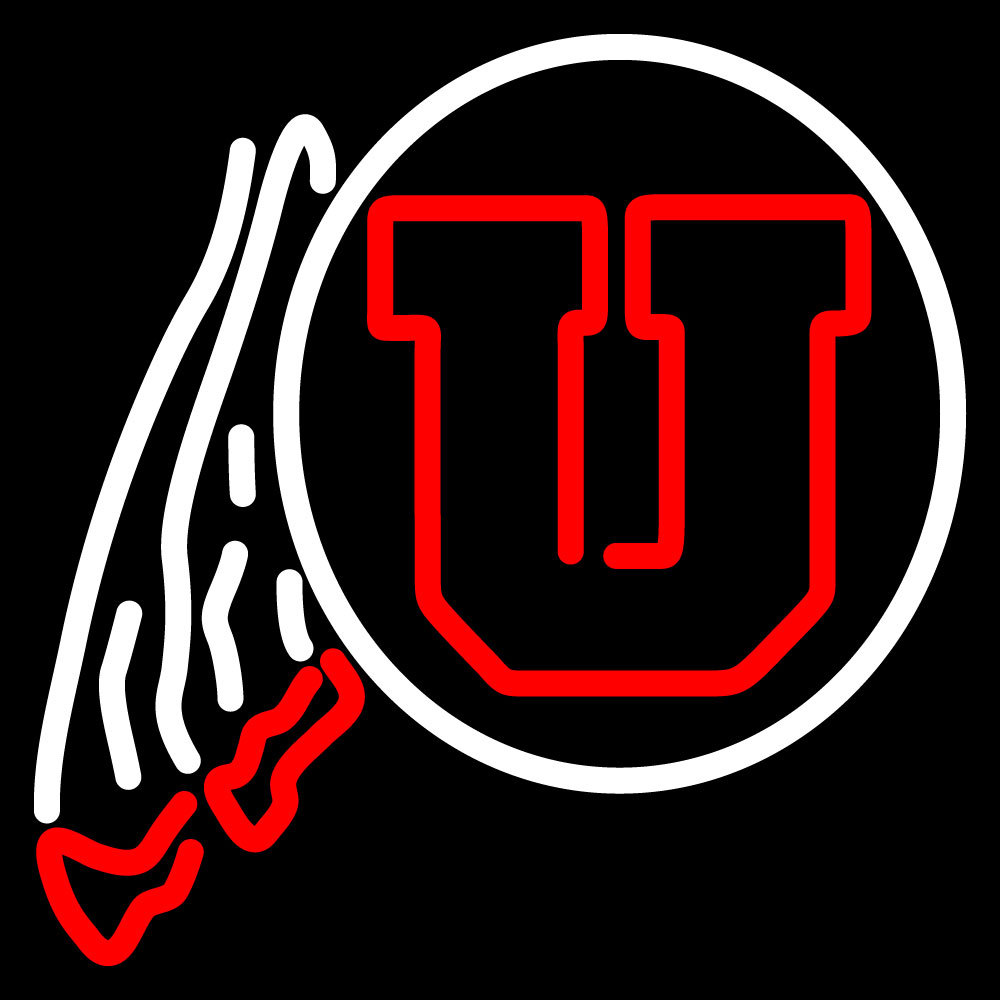 NCAA Utah Utes Logo Neon Sign - Other Collectible Lighting