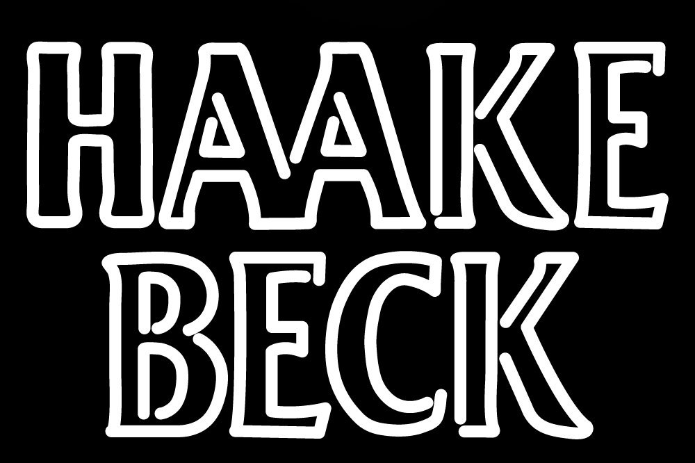 Haake Becks Logo Neon Sign - Other Collectible Lighting