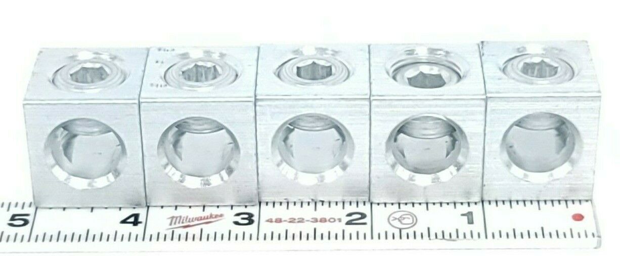 LOT OF 5 NEW ILSCO D831 LUGS TA-250 - Everything Else