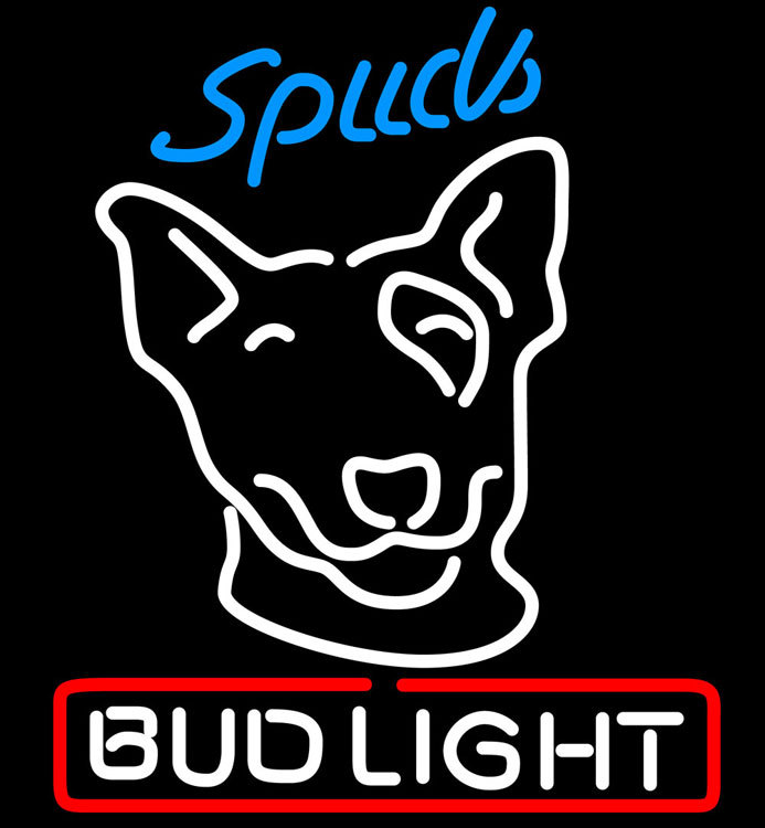 Bud Light Spuds Neon Sign - Other Collectible Lighting