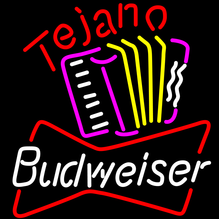 Budweiser Tejano Neon Sign - Other Collectible Lighting