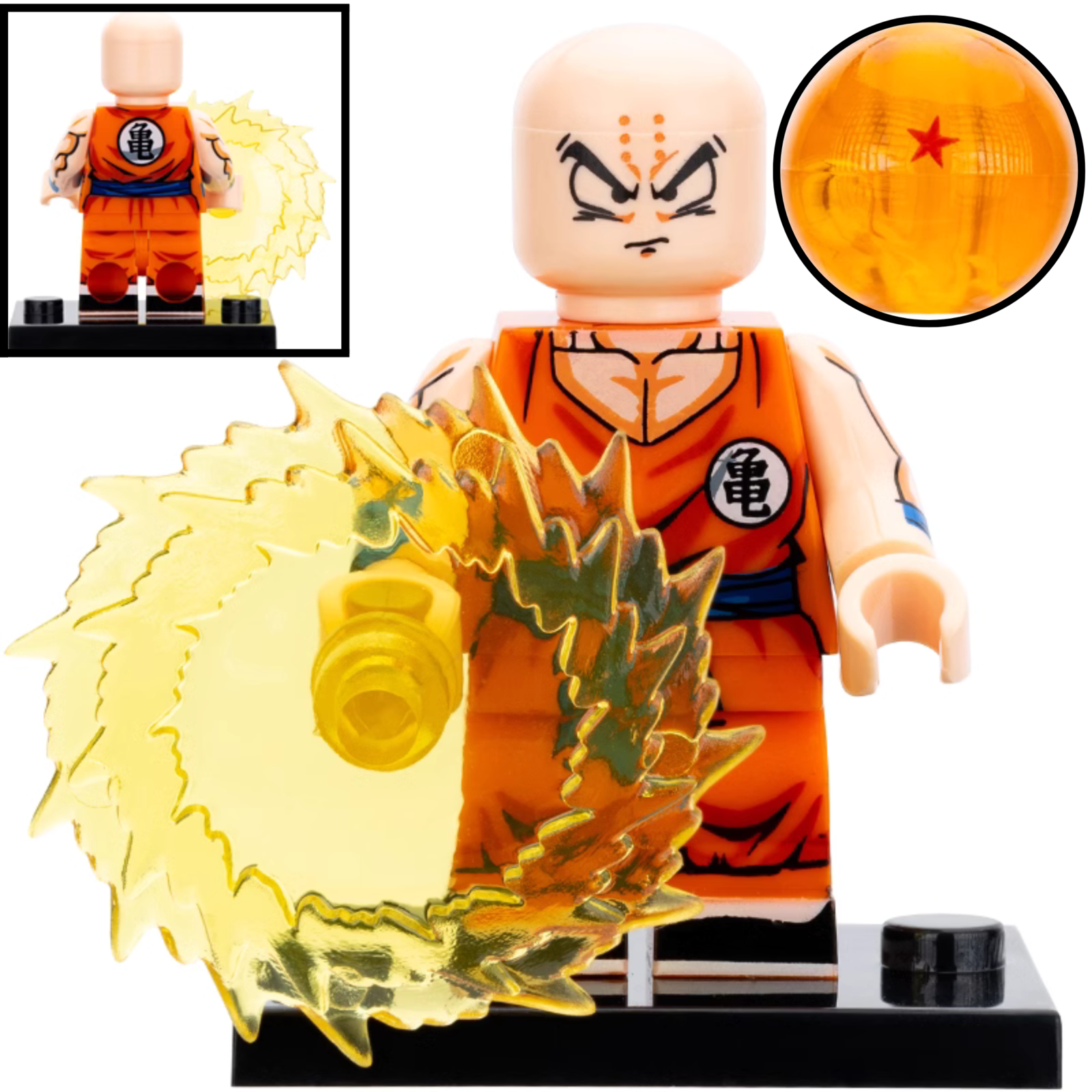 Dragon Ball Destructo Disc Krillin Minifigures Building Toys - Building ...