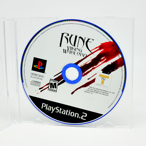 Rune Viking Warlord Playstation PS2 Action Adventure Video Game Disc ...