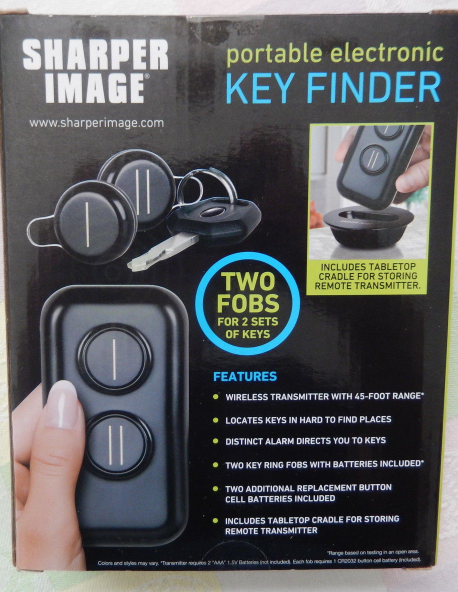 Sharper Image Portable Electronic Key Finder 45 Foot Range , Brand New ...