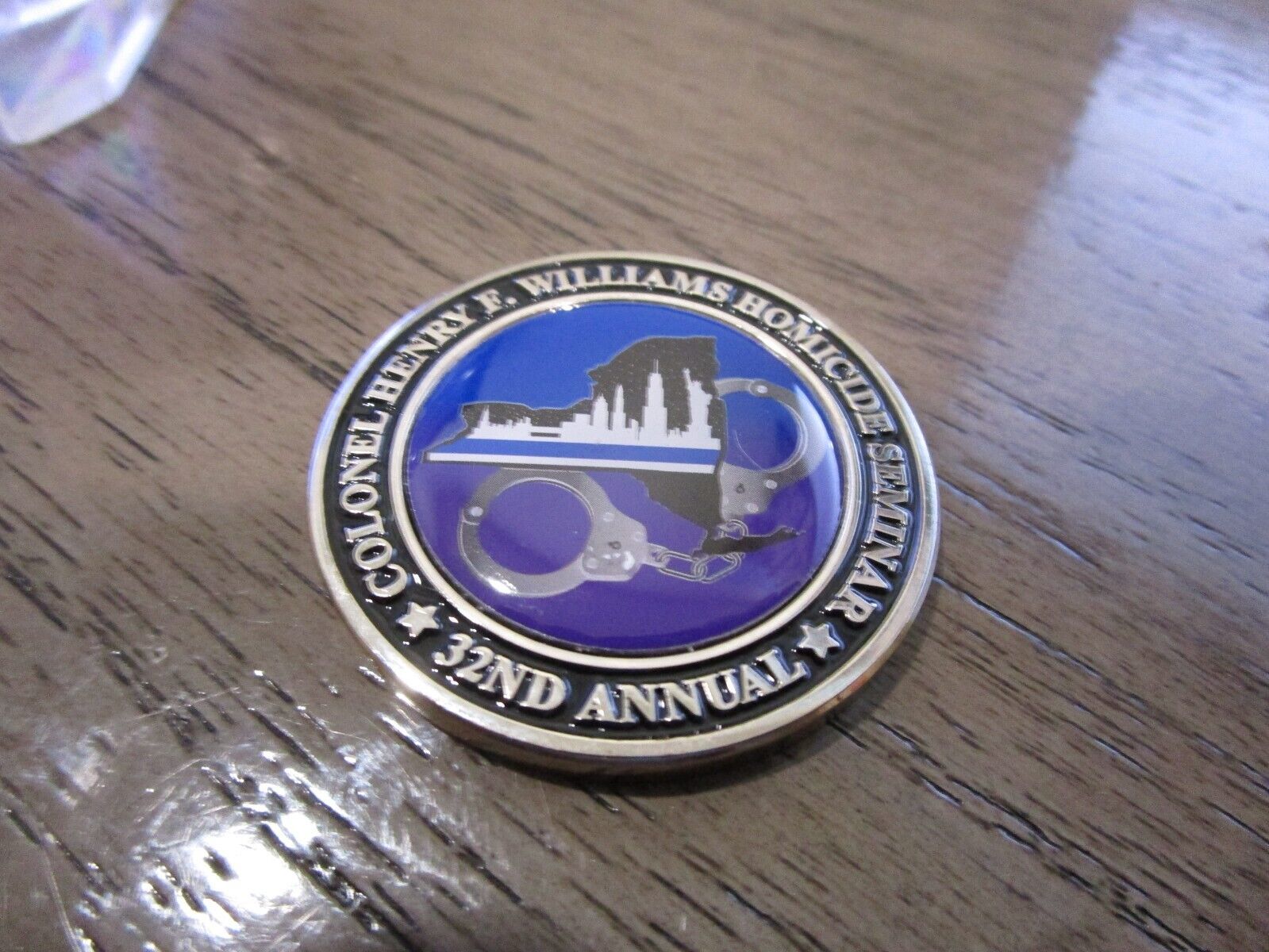 New York State Police 32nd Homicide Seminar Challenge Coin #156R ...