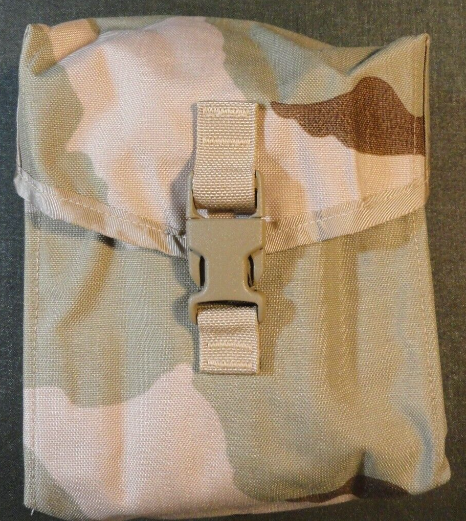 NEW 3 COLOR USGI DCU OIF ISSUE 200 ROUND TACTICAL MOLLE II POUCH W ...