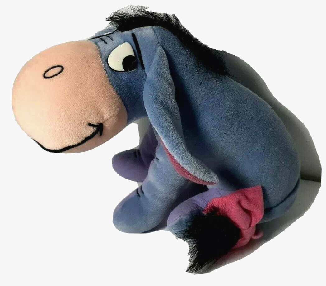 DISNEY EEYORE Plush 10" Fisher Price Mattel Plush Stuffed Animal Toy ...