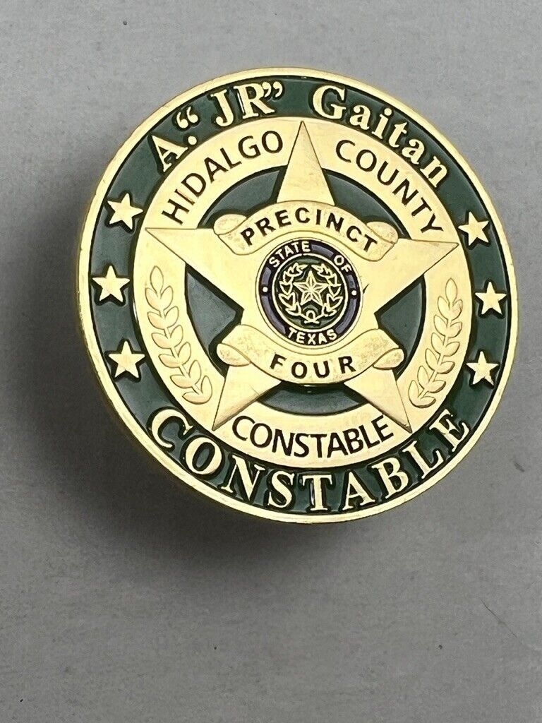 Hidalgo County Constable Constable Precinct 4 Texas Challenge Coin ...