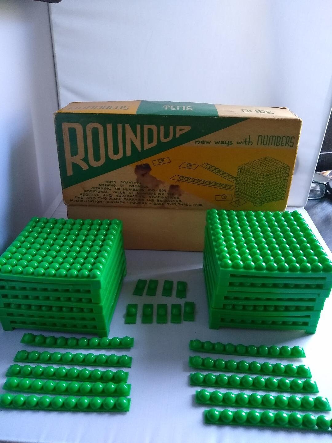 ROUNDUP RARE Vintage Rote Counting Math New Ways with Numbers 1960s ...