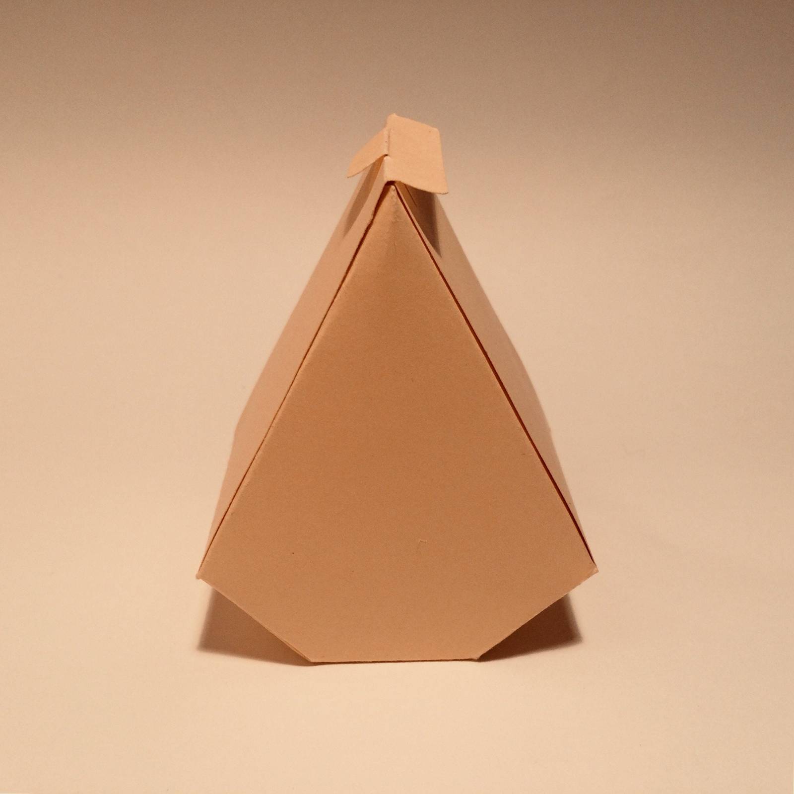 Cone box template, flower box, pyramid box, and 10 similar items