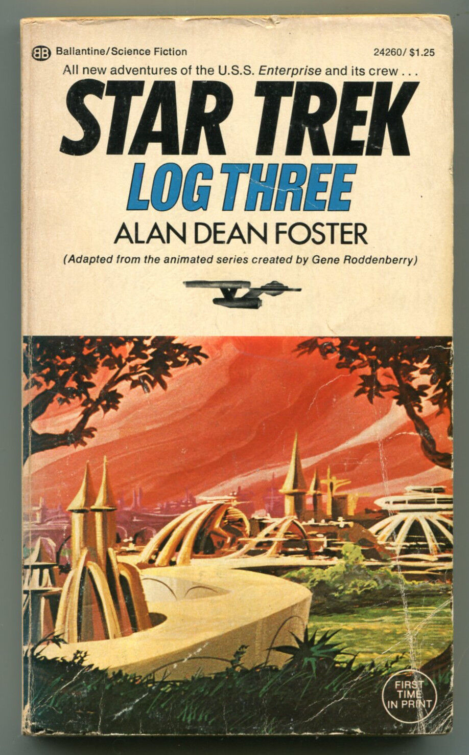 Star Trek Log Three Alan Dean Foster Star Trek Cartoon Adaptations ...