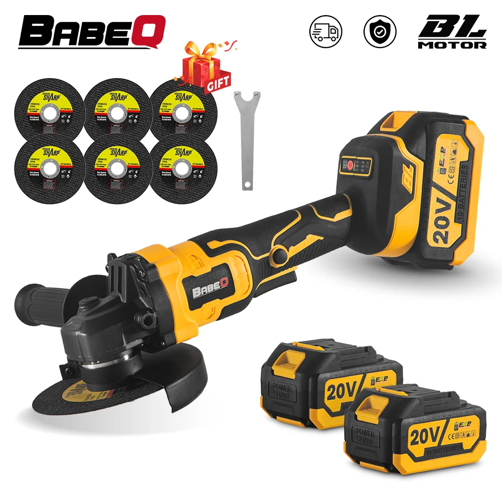 125mm Brushless Electric Angle Grinder M14 and 50 similar items