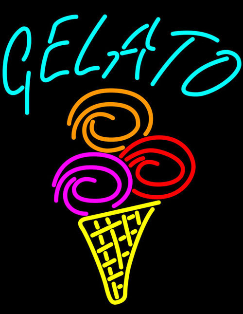 Gelato Neon Sign 16" x 16" - Other Collectible Lighting