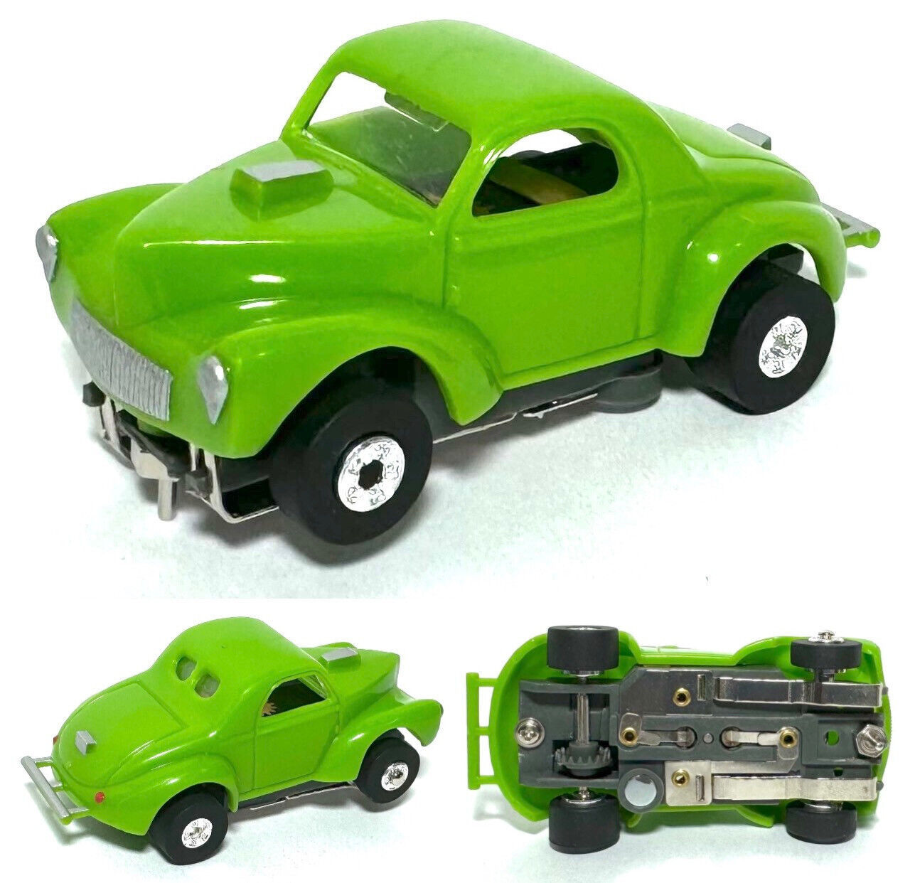 1941 WILLYS AMERICAN CUSTOM COUPE ULTRA-G Slot Car T-Jet Thunderjet ...
