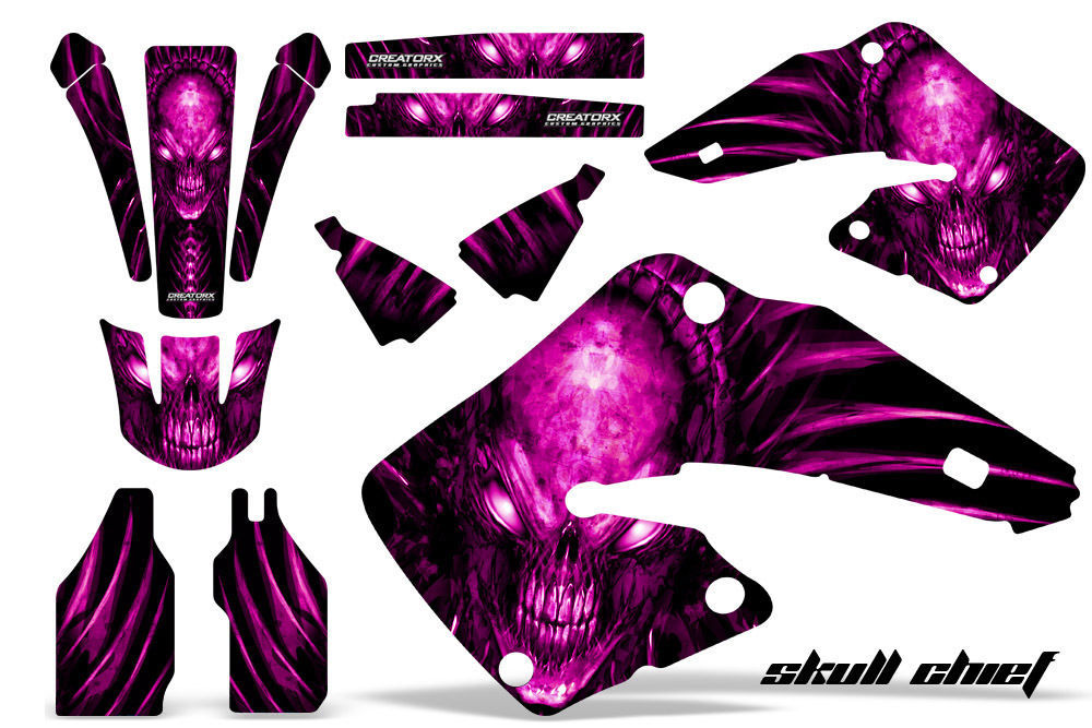 HONDA CR 125 250 00-01 GRAPHICS KIT CREATORX DECALS STICKERS SCP ...