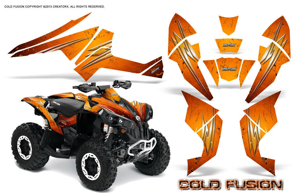 Can-Am Renegade Graphics Kit by CreatorX Decals Stickers CFO - ATV Parts