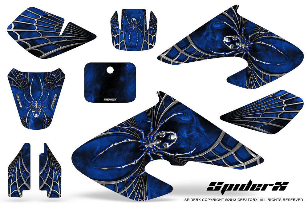 HONDA XR 50 2000-2003 GRAPHICS KIT CREATORX DECALS STICKERS SXBL ...