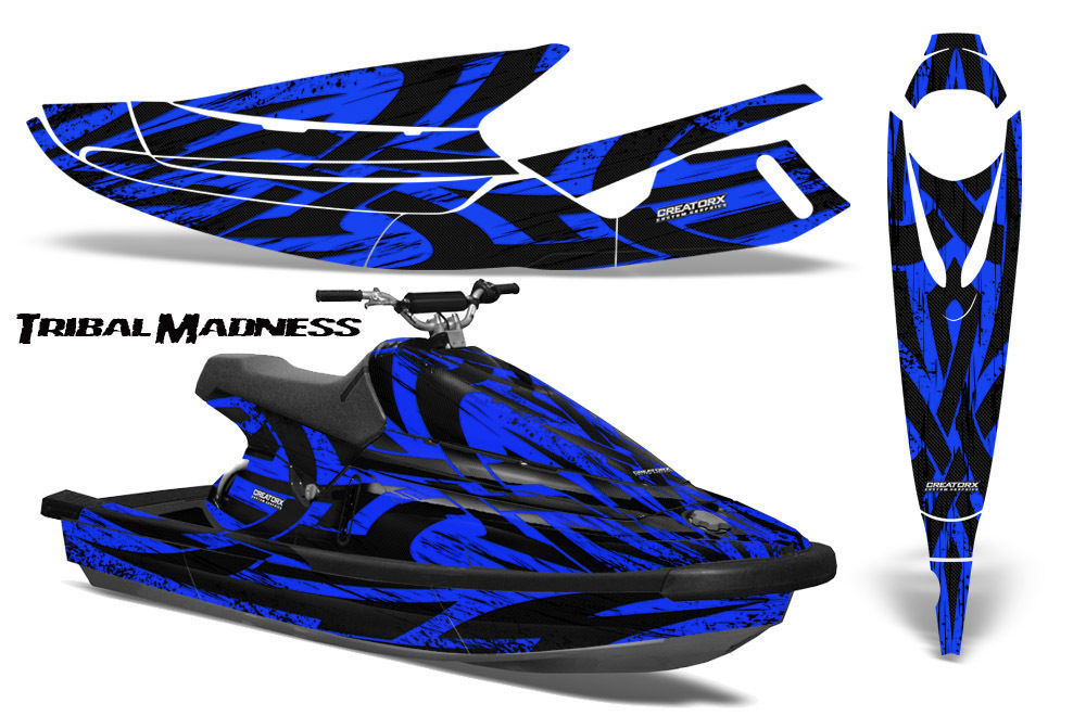 YAMAHA WAVEBLASTER JET SKI GRAPHICS KIT 93-96 CREATORX JETSKI DECALS ...