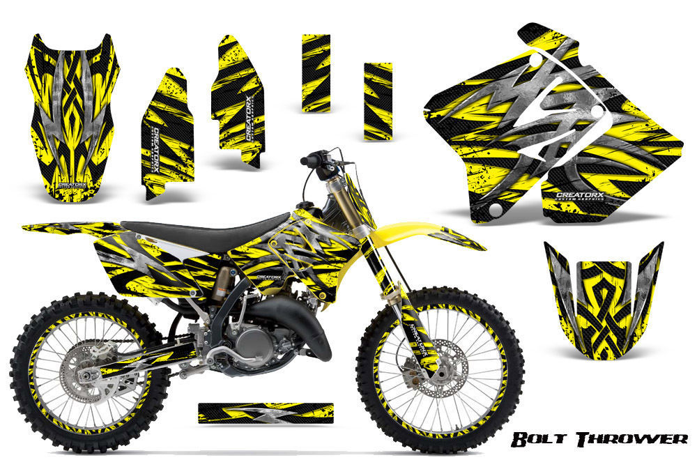 SUZUKI RM 125 250 Graphics Kit 2001-2009 CREATORX DECALS BTYNPR ...