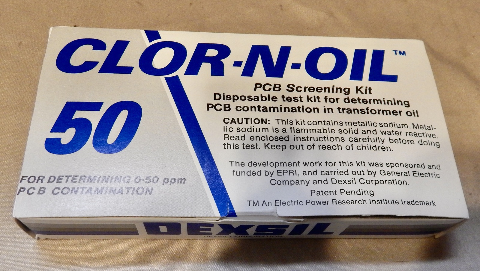 Dexsil CLOR-N-OIL PCB Screening Kit 50 For and 50 similar items
