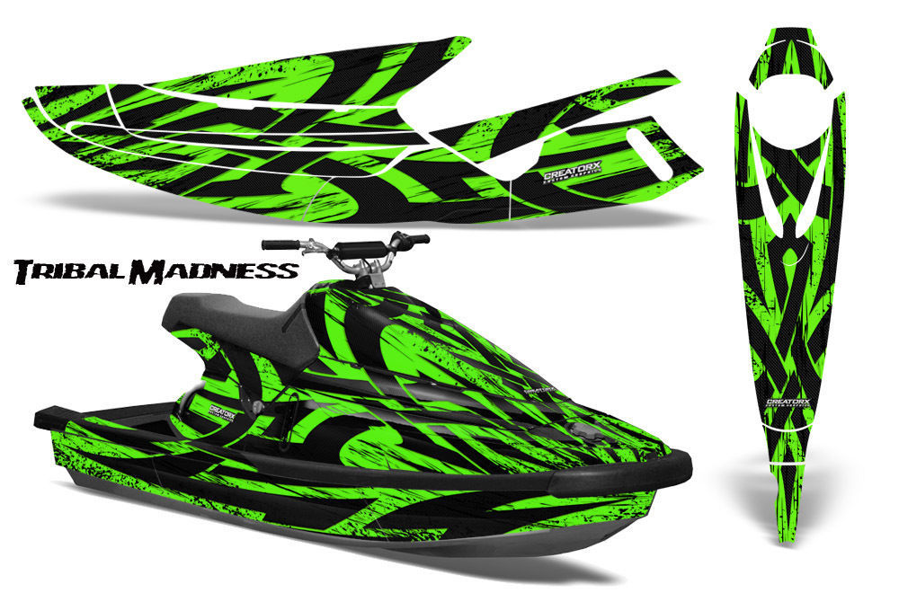 YAMAHA WAVEBLASTER JET SKI GRAPHICS KIT 93-96 CREATORX JETSKI DECALS ...