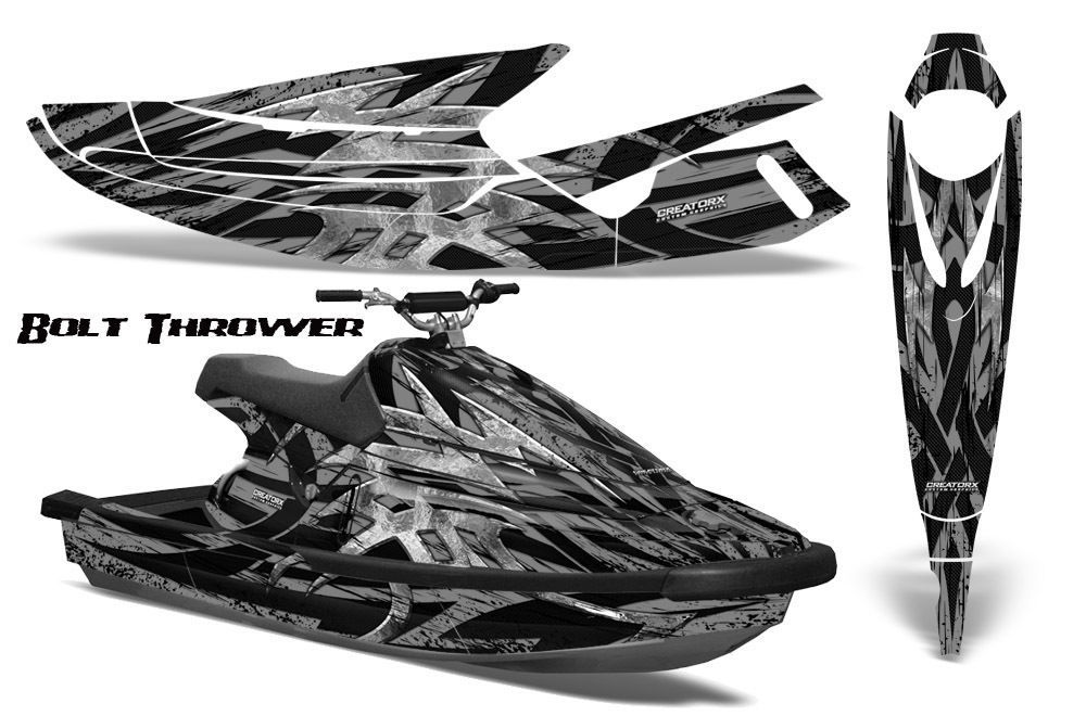 YAMAHA WAVEBLASTER JET SKI GRAPHICS KIT 93-96 CREATORX JETSKI DECALS ...