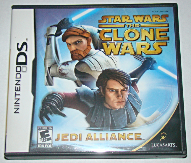 Nintendo DS - STAR WARS THE CLOONE WARS - JEDI ALLIANCE (Complete with ...