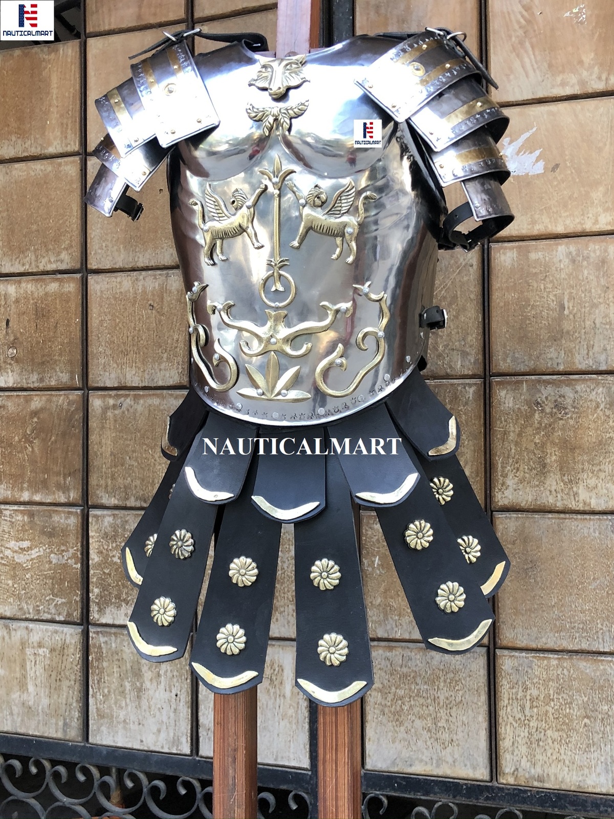 NauticalMart Ancient Greek Roman Muscle Breastplate Cuirass Armour With ...