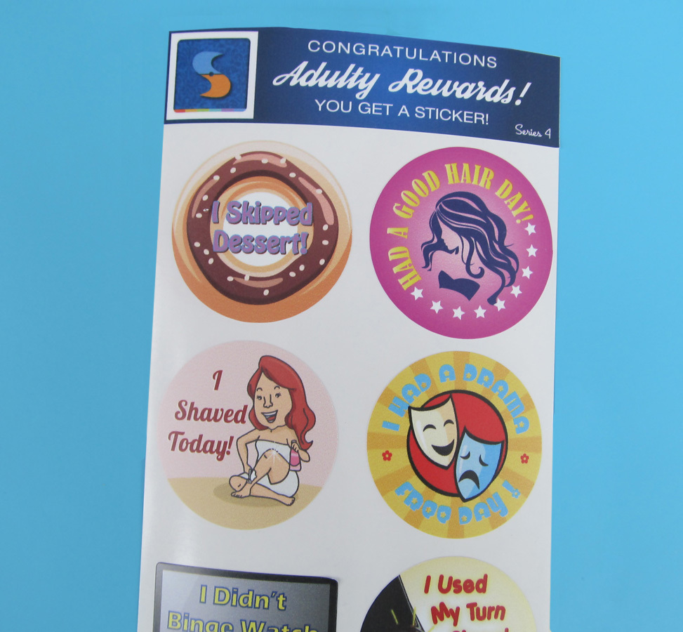 Adult Reward Stickers Series 4 You Adulted Today Congratulations adult ...