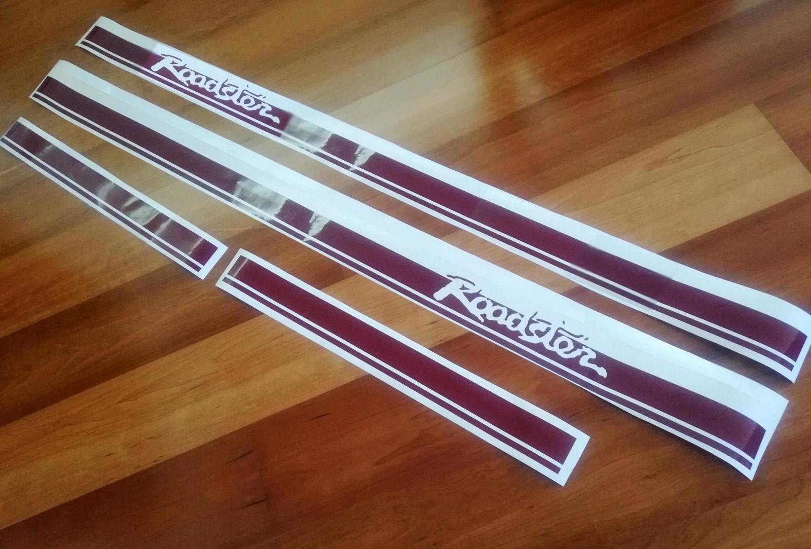 MX5 Miata Side Stripes Graphics - Roadster Eunos NA/NB/NC - Decal ...