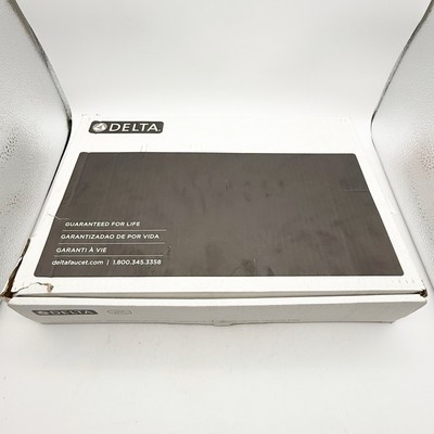 Delta 35749LF-BL Nicoli 2-Handle Widespread Bathroom Sink Faucet Matte ...