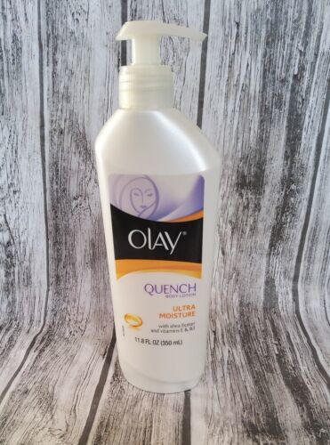 Olay Quench Ultra Moisture Shea Butter Body Lotion 11.8 Fl Oz 350 ml ...