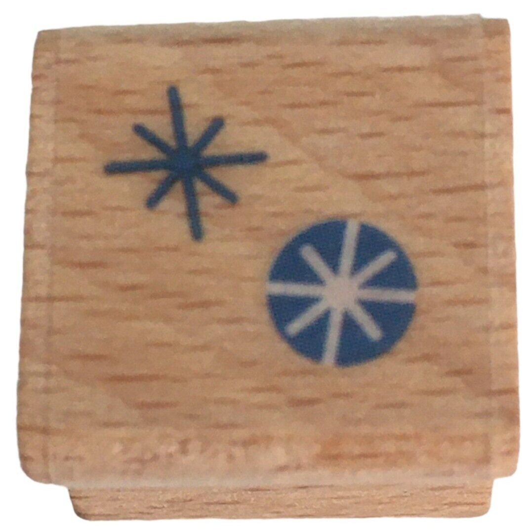 Rubber Stampede Stamp Tiny Snowflakes Small Christmas Card Making ...