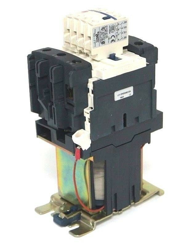 NEW TELEMECANIQUE LC1DREQ3831G4 CONTACTOR LC1 D80, LP1 D8011 W/ LADN22 ...