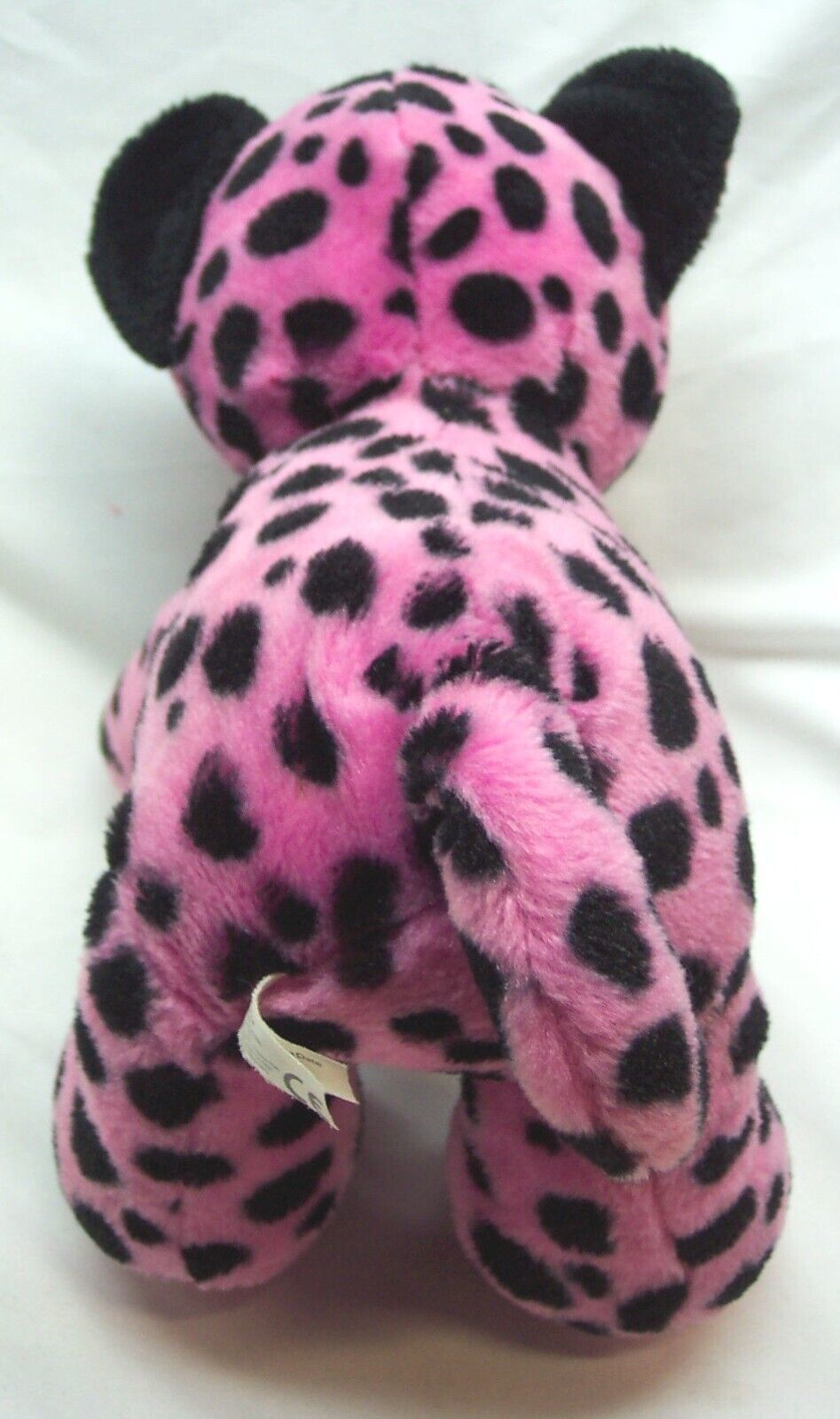 The Petting Zoo VERY SOFT PINK LEOPARD CAT 12" Plush Stuffed Animal TOY ...