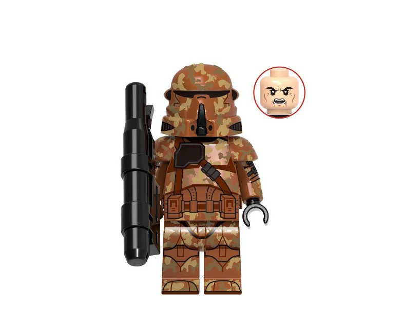 Geonosis Airborne Paratrooper Clone Trooper Star Wars Action Figures ...