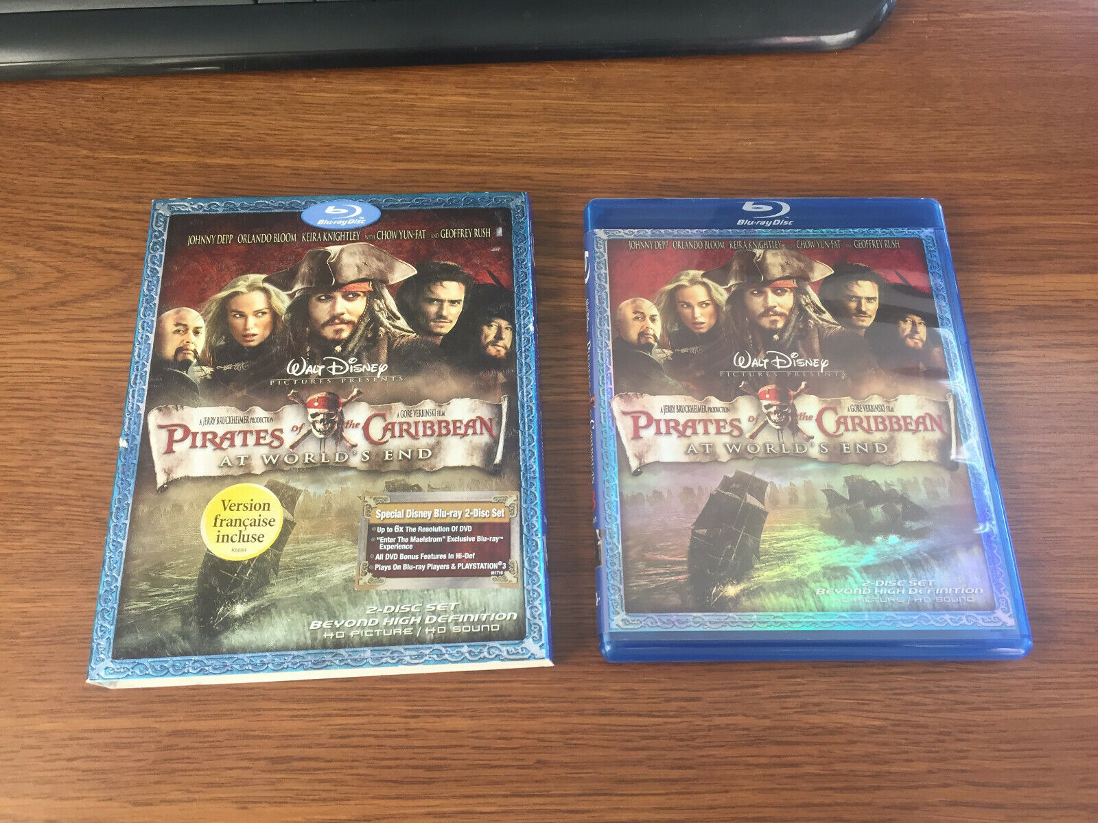 Pirates of the Caribbean: At Worlds End (Blu-ray) Johnny Depp - DVDs ...