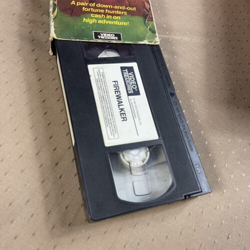 Fire Walker VHS Used Movie VCR Video Tape Chuck Norris Worn Case - VHS ...