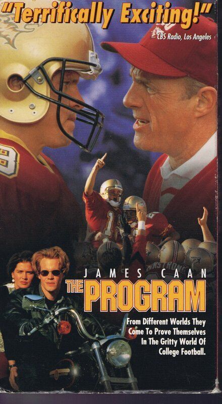 The Program VINTAGE VHS Cassette James Caan - VHS Tapes