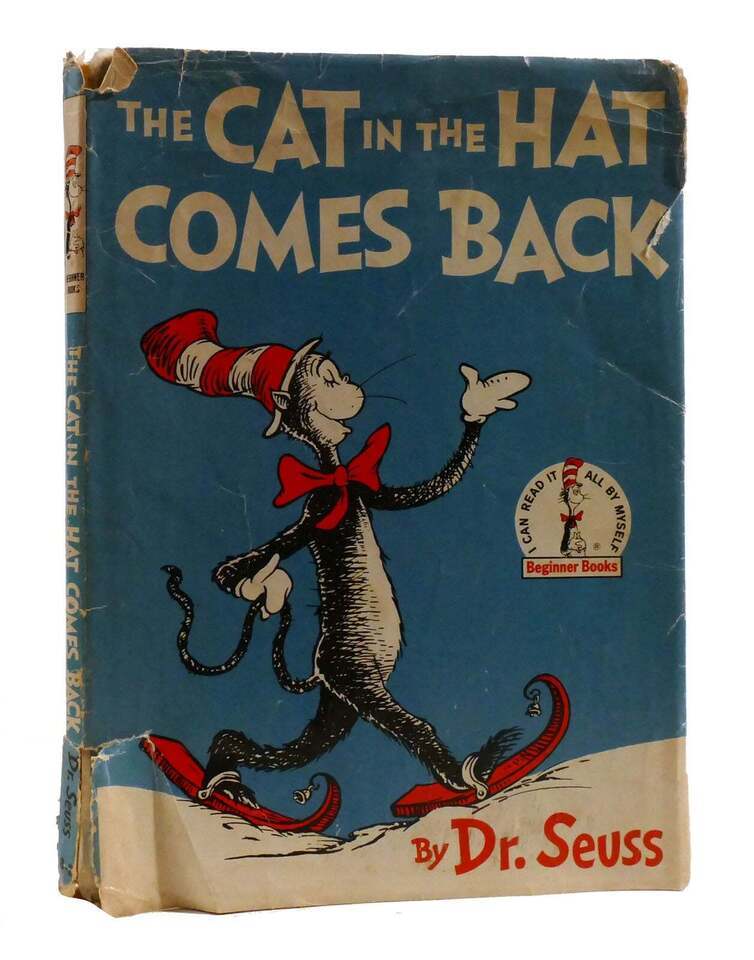 Dr. Seuss THE CAT IN THE HAT COMES BACK Educational Edition ...