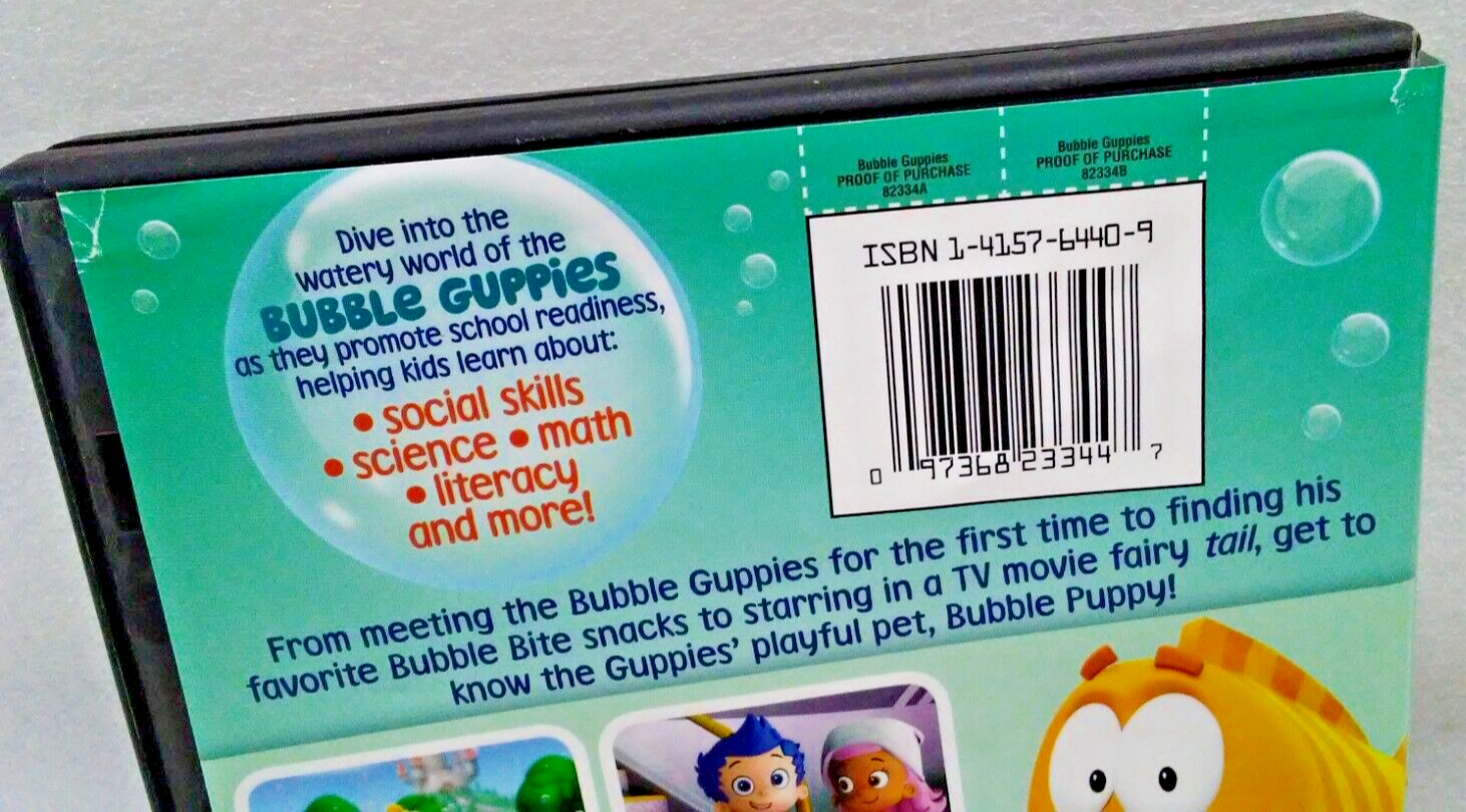 DVD Bubble Guppies (DVD, 2012, Nickelodeon) - DVDs & Blu-ray Discs