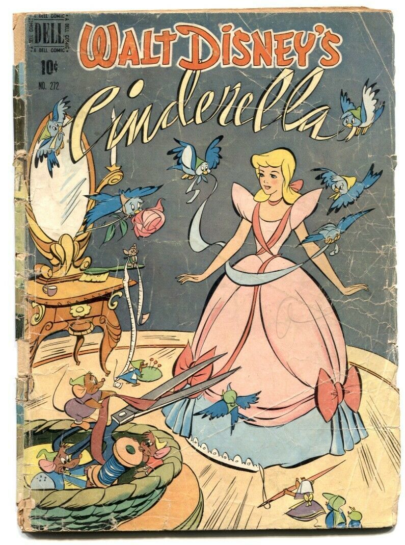 Walt Disney's Cinderella-Four Color Comics #272 1950 FR - Comics ...