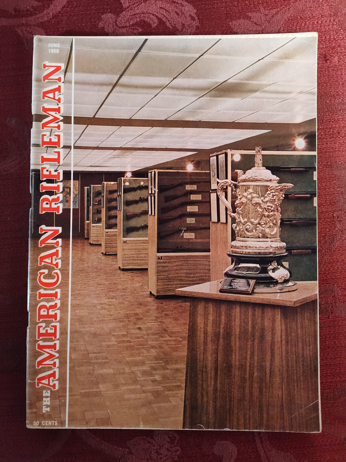 Rare AMERICAN RIFLEMAN Magazine June 1966 NRA Museum Winchester Model ...