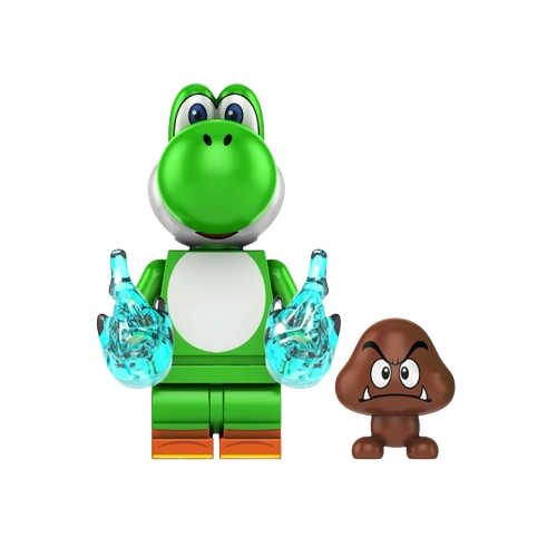 CPBREAK Cartoon Super Mario Yoshi KF1925 Minifigures Custom - LEGO (R ...