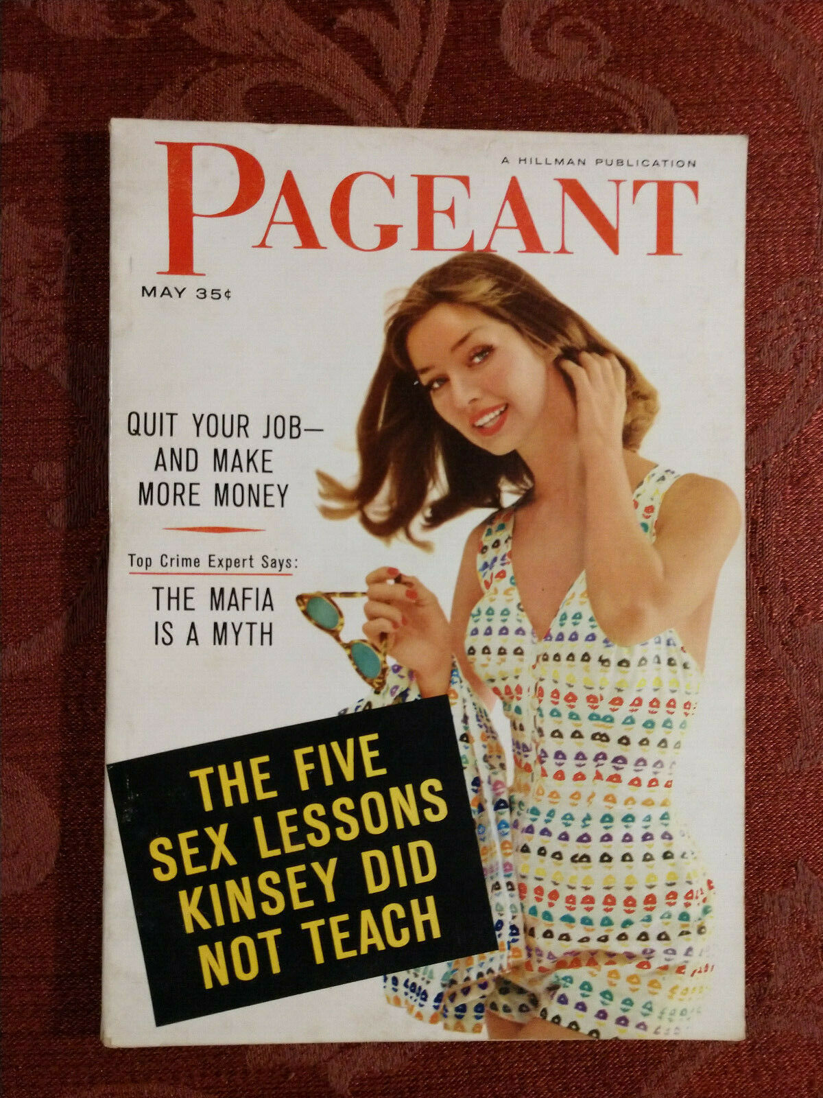 PAGEANT May 1960 Tuesday Weld Rosanna Schiaffino Ed Sullivan Edwin Land ...