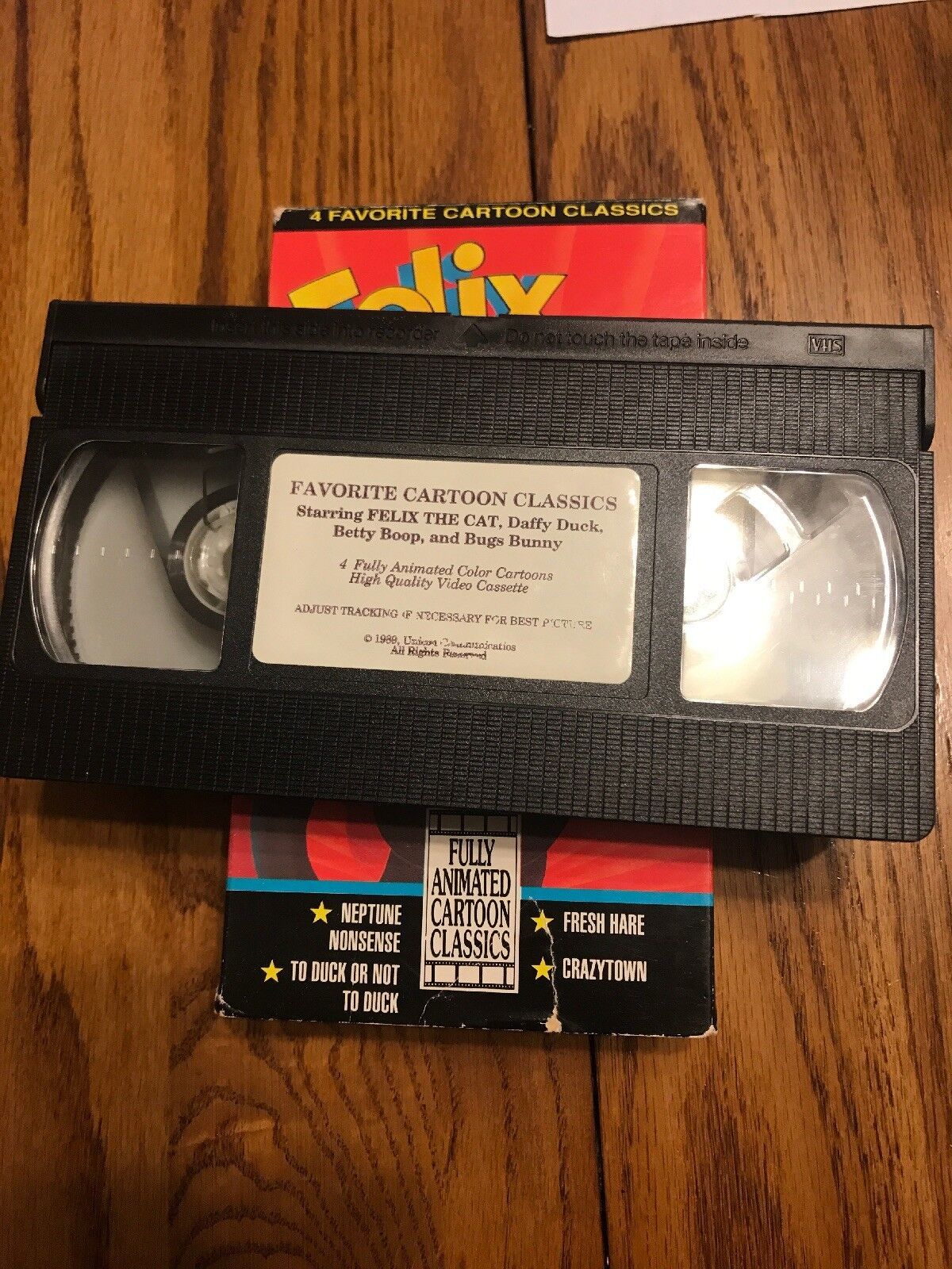 Cartoon Classics - Felix (VHS) Neptune Nonsense Fresh Hare Crazy Town ...