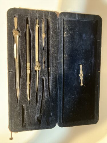 VINTAGE ANTIQUE DRAFTING SET MADE IN GERMANY INCOMPLETE - Science ...