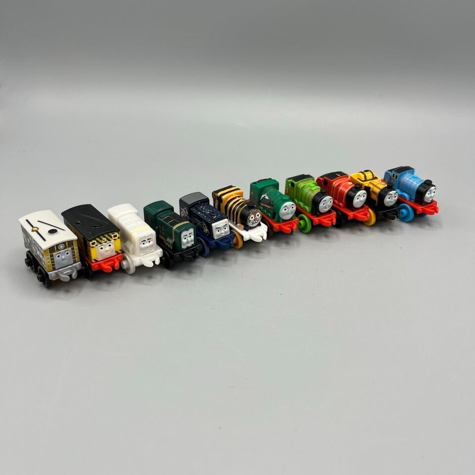 Lot of 11 Thomas & Friends Micro Mini Trains Assortment Paxton, Scruff, Toby - Contemporary ...